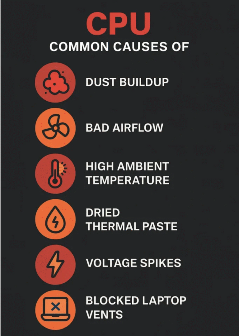 CPU Overheating Explained: Causes, Fixes & How To Prevent Heat Damage